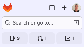Homepage · Merge requests · Tutorials · Help · GitLab